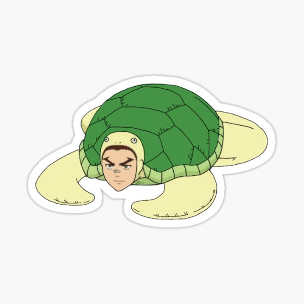 "hairo as a turtle " Sticker for Sale by cxcathyy | Redbubble