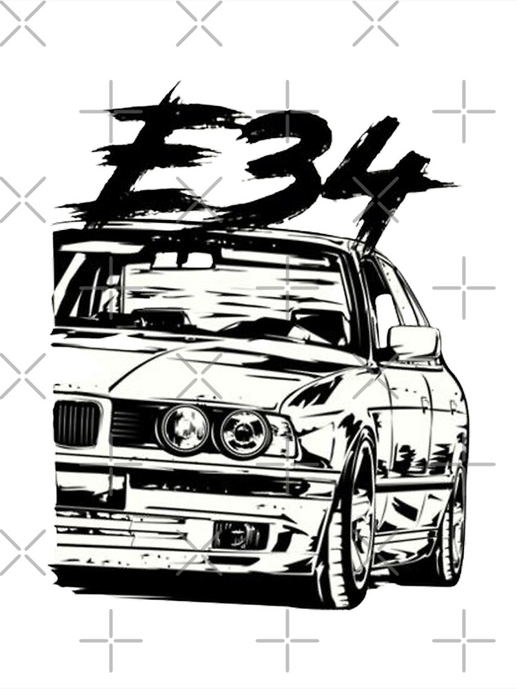 "E34 Limo AsphaltFactory Styl" Poster for Sale by AsphaltFactory ...