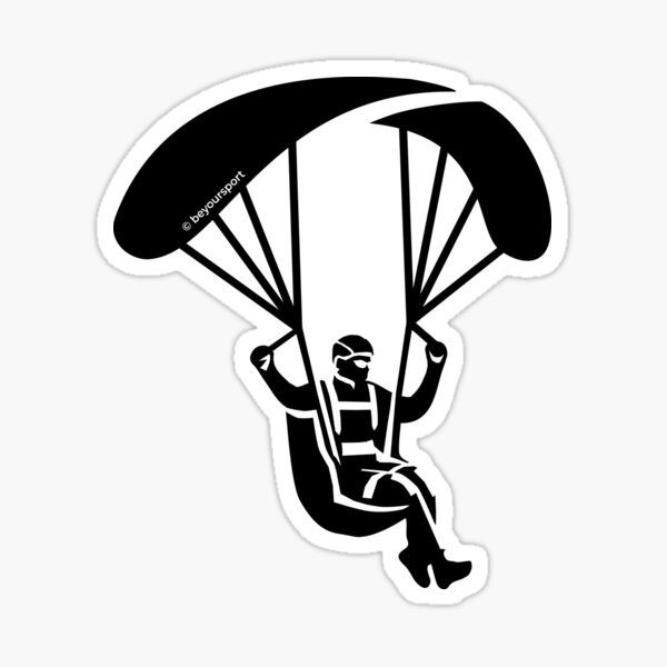 Paper & Party Supplies Stickers Paramotor Sticker Stickers, Labels ...