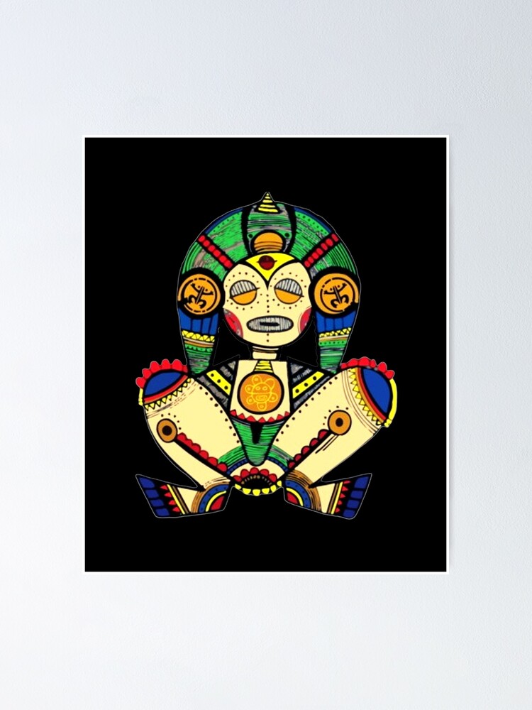 "atabey goddess coqui taino tribal" Poster for Sale by mikoala50 ...