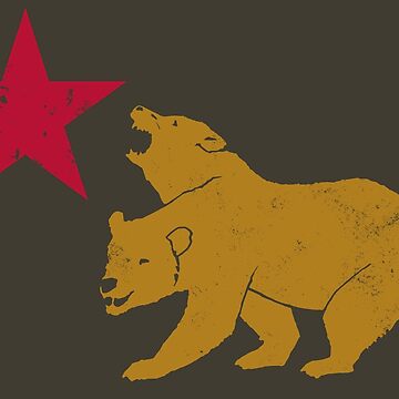 "NCR Bear" Sticker for Sale by jasonraccoon | Redbubble
