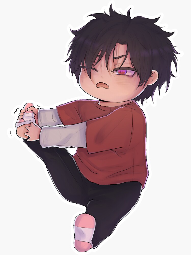 "baby kuroo" Sticker by boonooniee | Redbubble