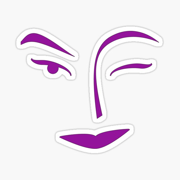 "Face icon" Sticker by Ranaali123 | Redbubble