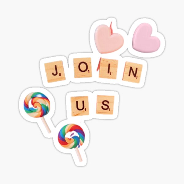 "Join us set Stickers love valentine" Sticker by maille11 | Redbubble