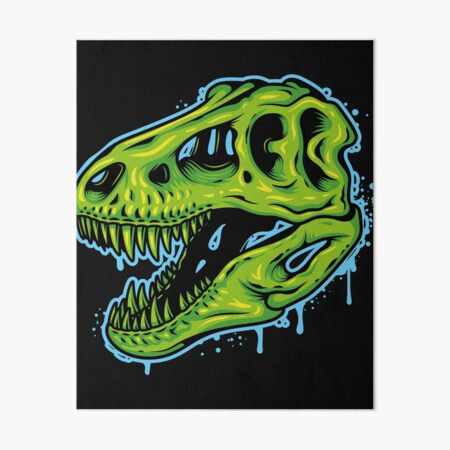 "T Rex Ranch" Art Board Print by alieni | Redbubble