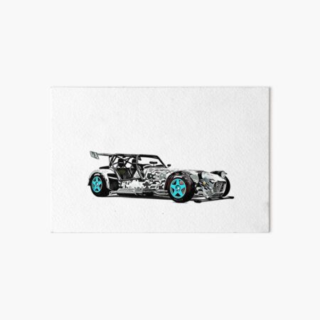 "Caterham R500 Custom Cartoon" Art Board Print for Sale by Auto-Prints ...