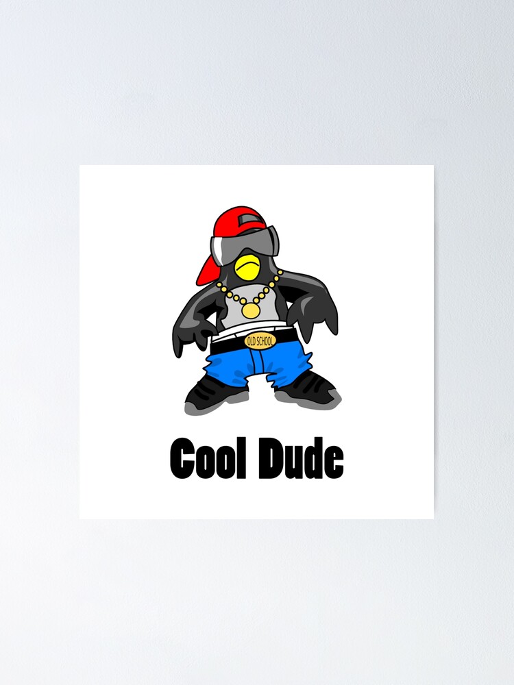 "Cool Penguin Rapper" Poster for Sale by TheBestStore | Redbubble