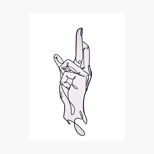 "Jujutsu Kaisen Gojo’s hand domain " Photographic Print for Sale by ...