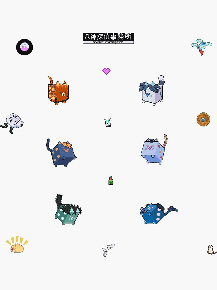 "Judge Eyes Main Squad Sticker Set " Sticker for Sale by lunarGlitch ...