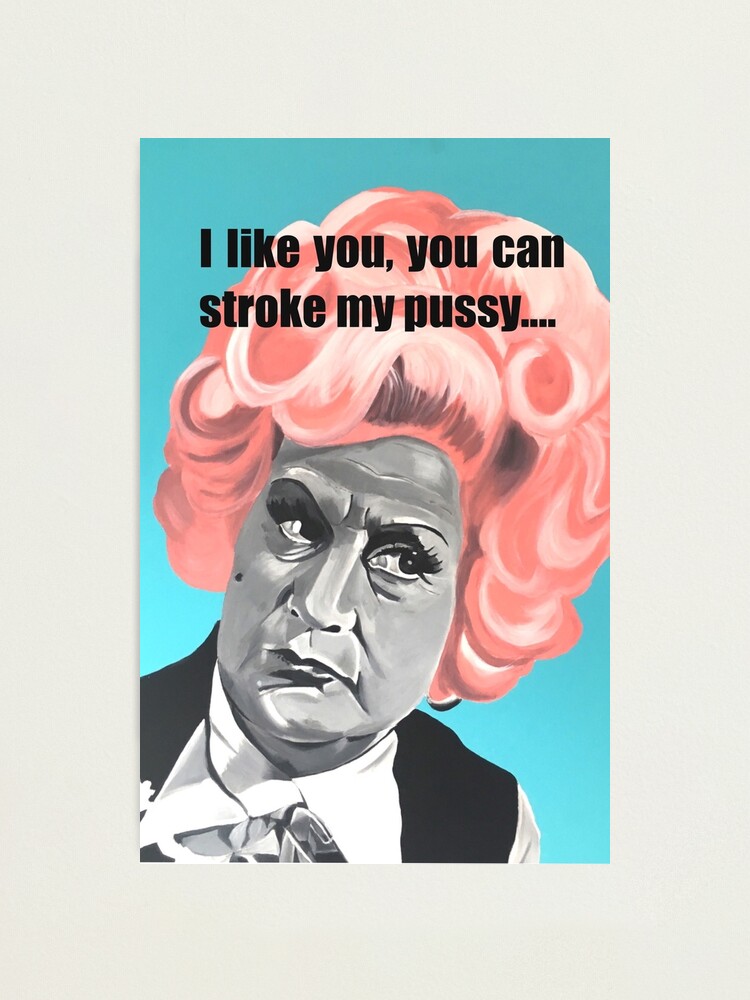 "Mrs slocombe, are you being served, Molly sugden" Photographic Print ...