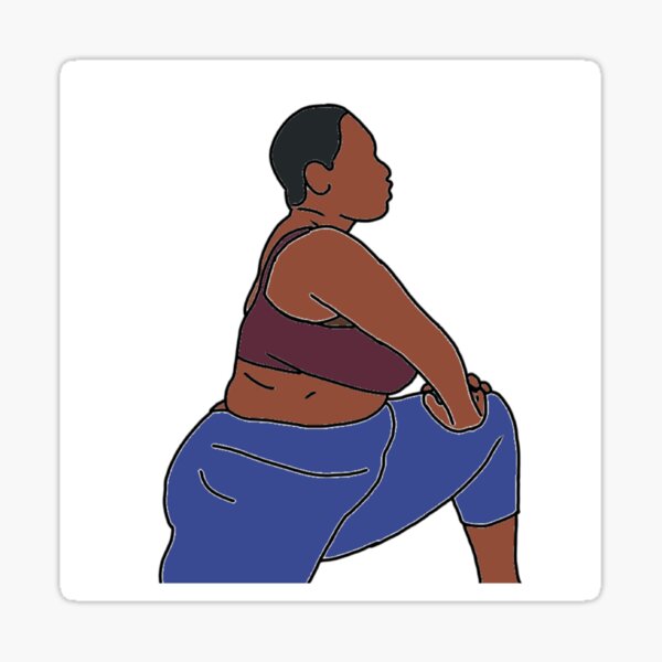 "Plus size beauty " Sticker by Marshaisvibing | Redbubble
