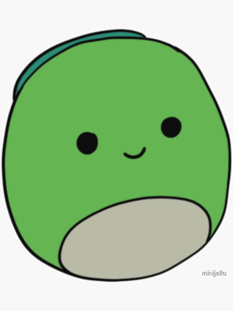 "Henry the Turtle Squishmallow" Sticker for Sale by minijello | Redbubble