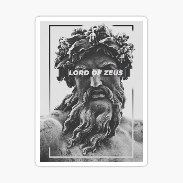 "Lord Of Zeus" Sticker for Sale by SimplifyCD | Redbubble