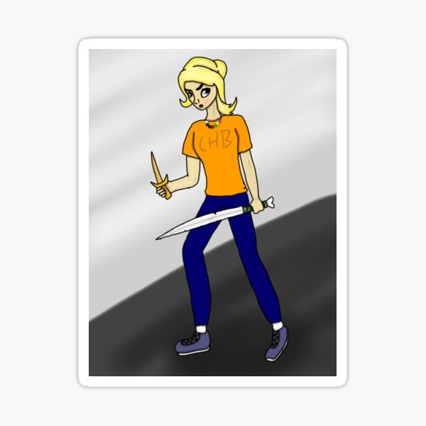 "Annabeth Chase" Sticker by ceolsonart | Redbubble