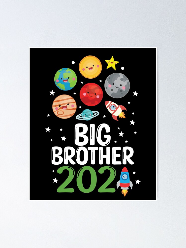 Big Brother Space Planets Big Brother 2021 Poster By Maddinstgt Redbubble