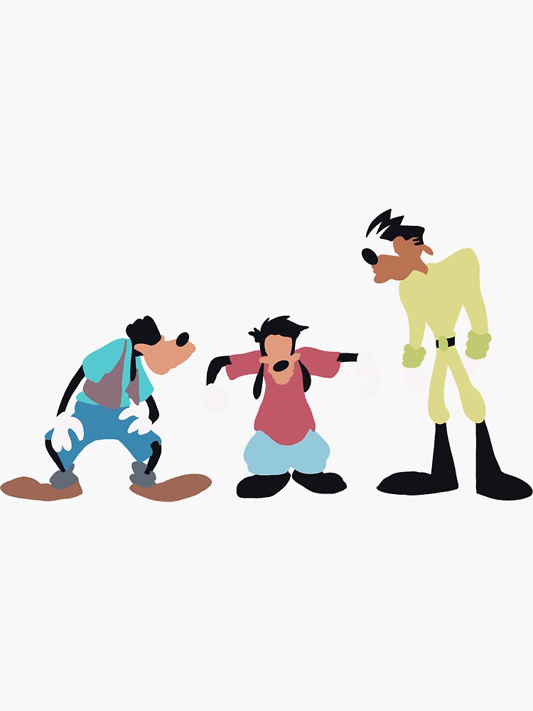 "A goofy movie sticker" Sticker for Sale by Patmackriel70 | Redbubble