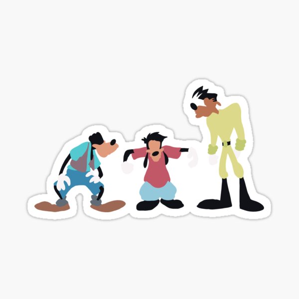 "A goofy movie sticker" Sticker for Sale by Patmackriel70 | Redbubble