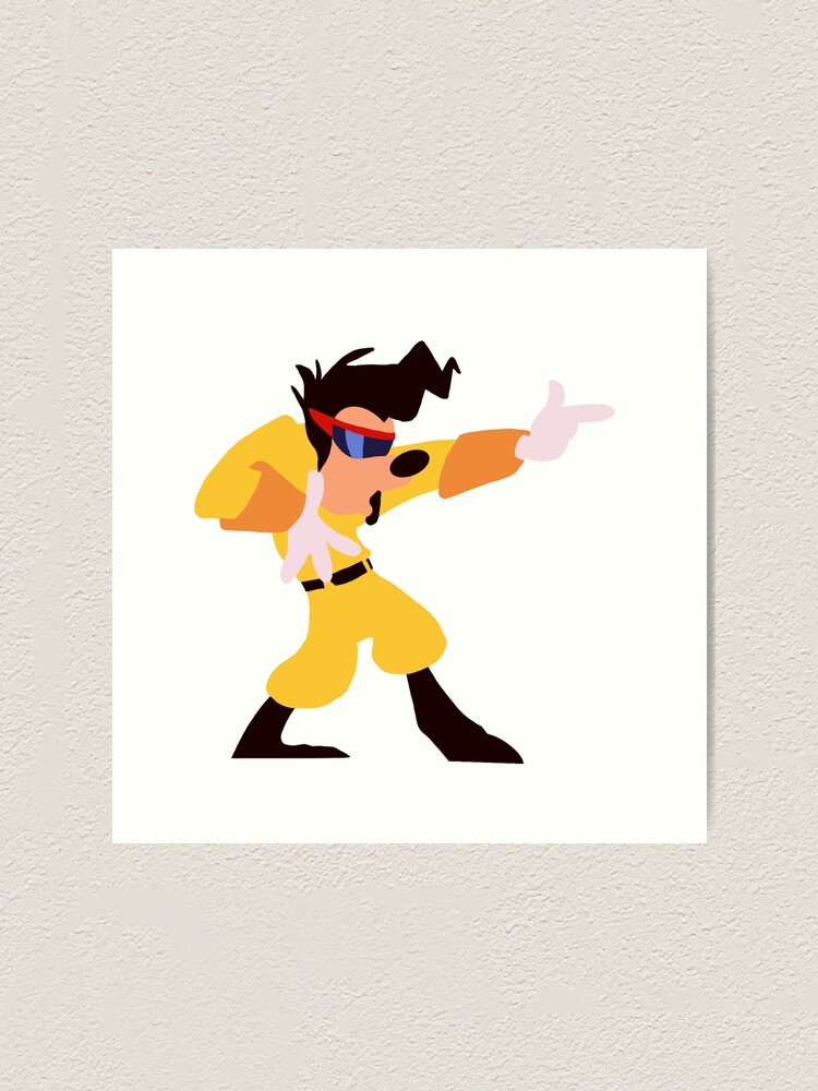 "A goofy movie sticker" Art Print for Sale by Patmackriel70 | Redbubble
