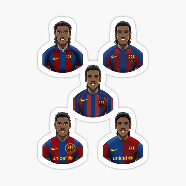 "Ronaldinho" Sticker by Astvdillo | Redbubble