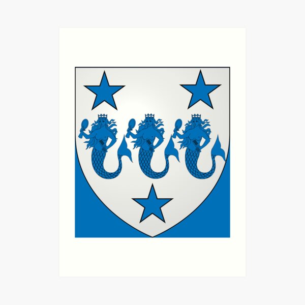 "Coat of Arms of Clan McAuliffe" Art Print for Sale by Shav | Redbubble