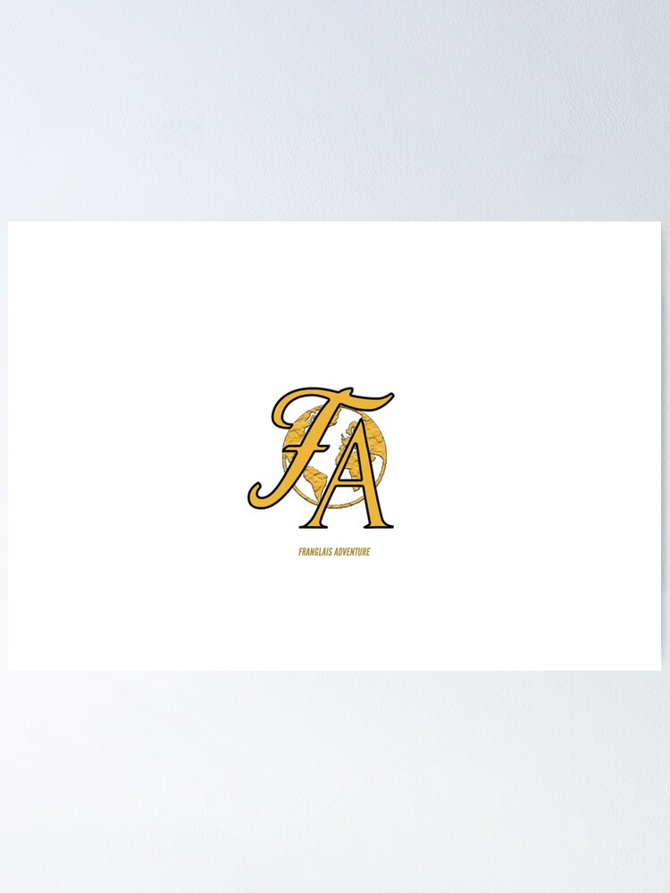 "Franglais Adventure Logo" Poster for Sale by bladestreet | Redbubble