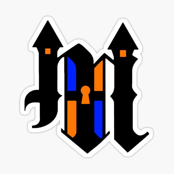 "Mercs of mischief logo" Sticker for Sale by mercsofmischief | Redbubble