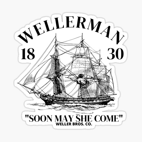 "Wellerman - Tribute Sea Shanties Sugar tee rum" Sticker by NicyShopy ...