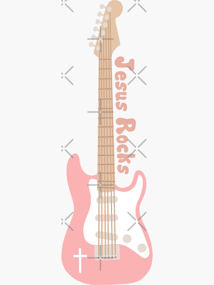 "Jesus Rocks" Sticker for Sale by reesewalbridge | Redbubble