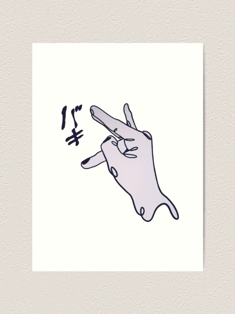 "Tokyo Ghoul Kaneki’s knuckle crack " Art Print for Sale by ...