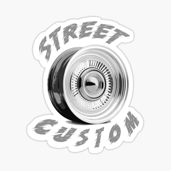 "Custom wheel" Sticker by SODOMORRA | Redbubble