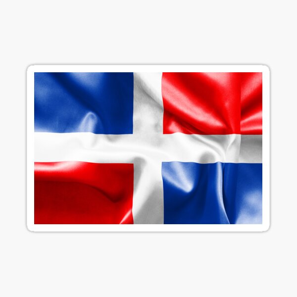 "Dominican Republic Flag" Sticker for Sale by MarkUK97 | Redbubble
