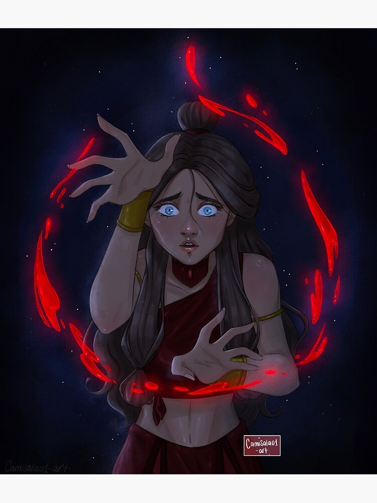 "Katara Blood Bending" Art Print for Sale by Camisala01-art | Redbubble