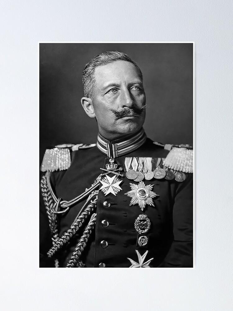 "Kaiser Wilhelm II, 1902" Poster by edsimoneit | Redbubble