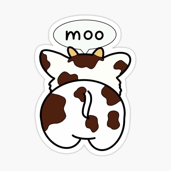 "Sassy Cow" Sticker for Sale by crystalartmaker | Redbubble