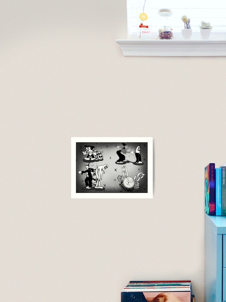 "Betty Boop Flash Sheet" Art Print for Sale by Milesrat | Redbubble