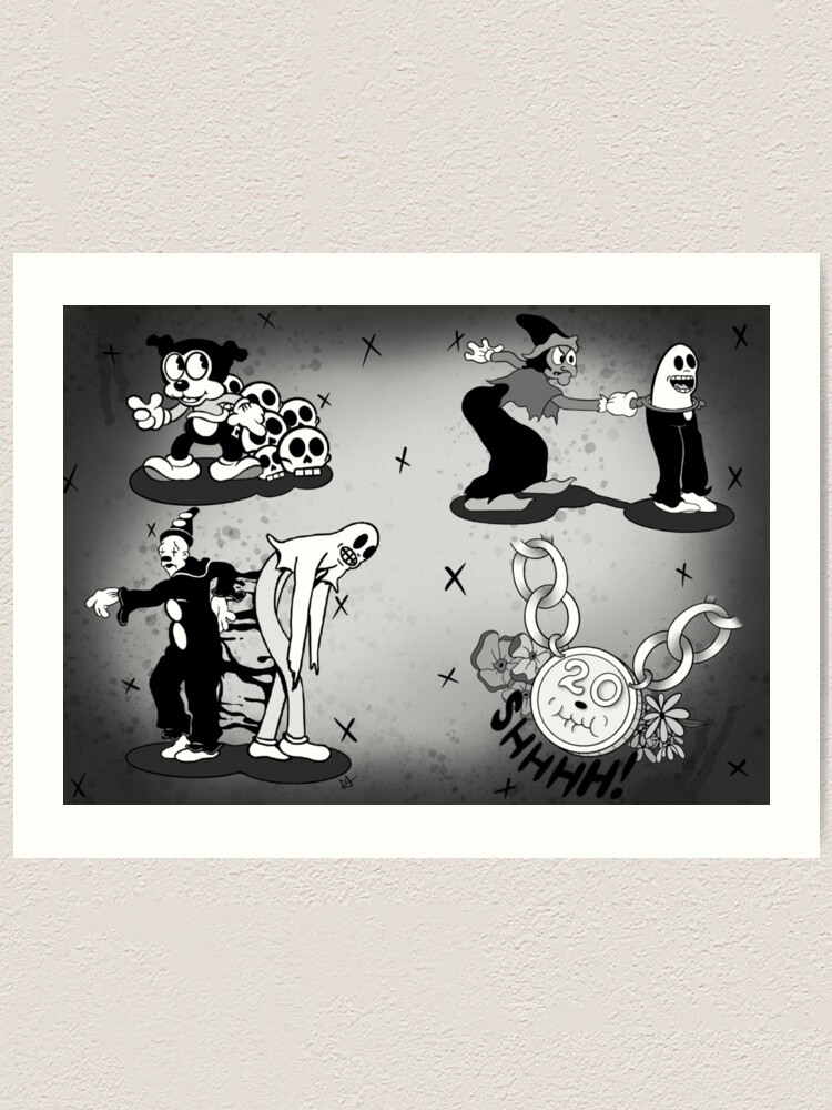 "Betty Boop Flash Sheet" Art Print for Sale by Milesrat | Redbubble