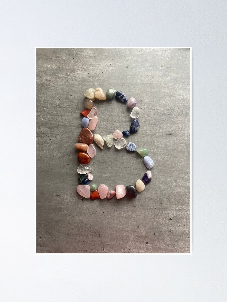 "Letter B" Poster by CharlsArtShop | Redbubble
