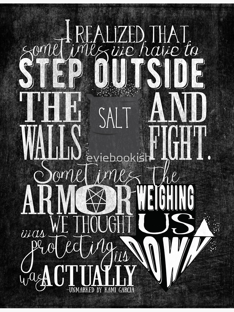 "Unmarked - Step Outside" Sticker by eviebookish | Redbubble