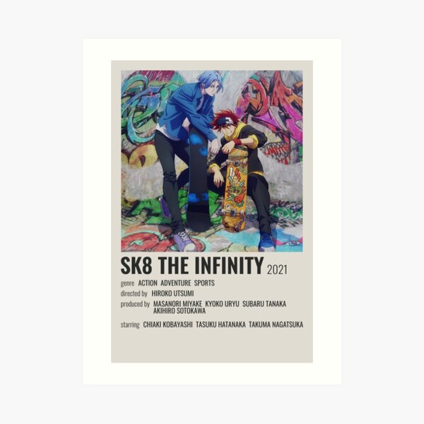 "SK8 The Infinity Poster" Art Print for Sale by bitaersweet | Redbubble