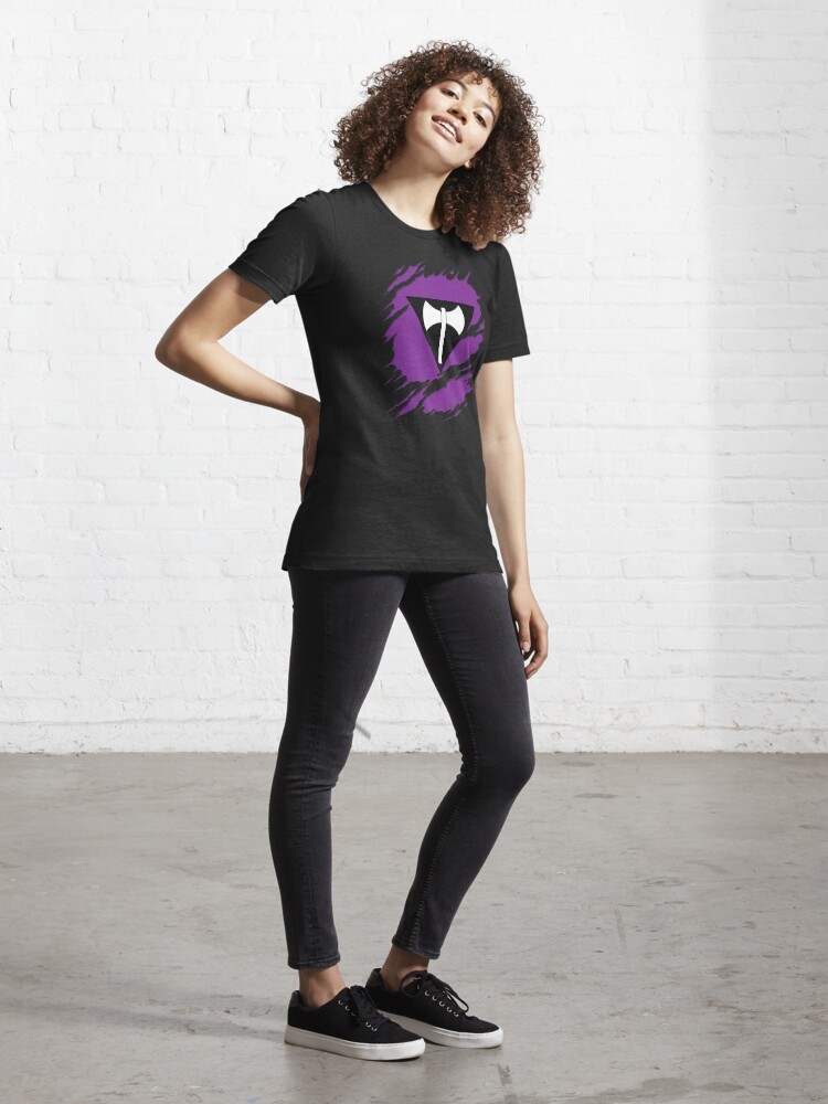 Lesbian Labrys Pride Flag Ripped Reveal T Shirt For Sale By Valador