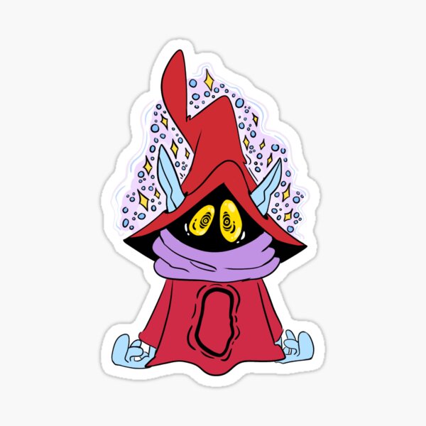 "Orko?" Sticker for Sale by Logan Shaw | Redbubble