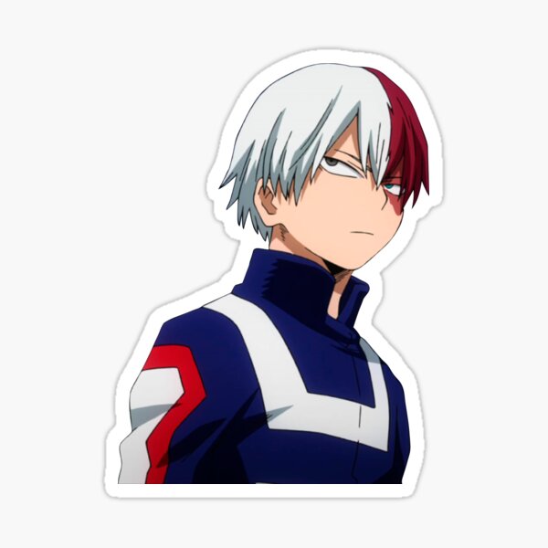 "My Hero Academia - Shoto Todoroki" Sticker for Sale by SeanKnows ...