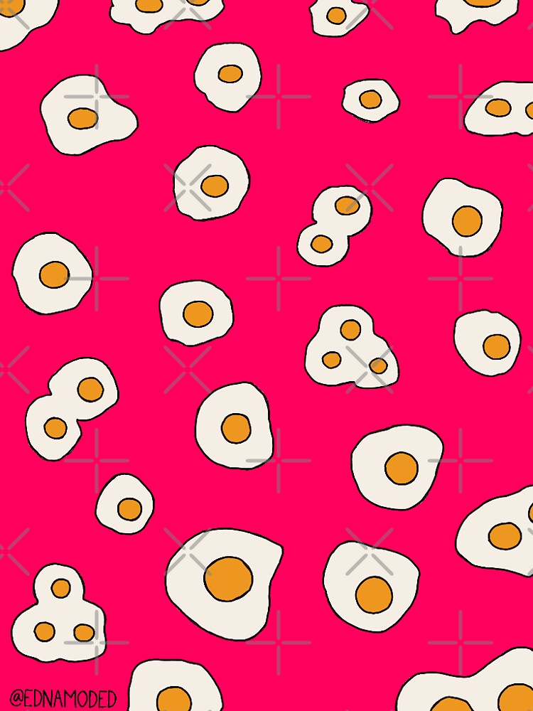 "Eggstatic " Sticker for Sale by Ednam0ded | Redbubble
