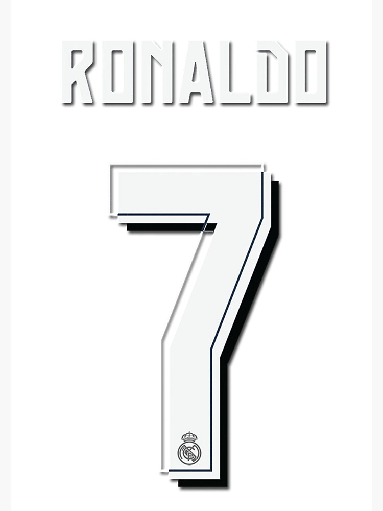 Cuaderno de espiral «CR7, Cristiano Ronaldo, Cristiano, Ronaldo, oro, portugal, 7, número ...