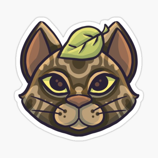 "Oberon Cat" Sticker for Sale by aftonsteps | Redbubble