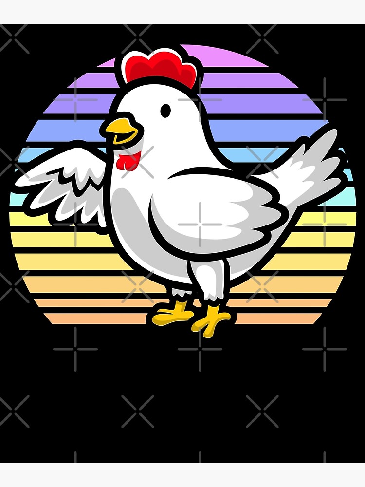 "Chicken sunset" Poster for Sale by phys | Redbubble