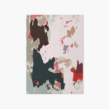 "Abstract painting with dark and light deem color" Art Board Print for ...