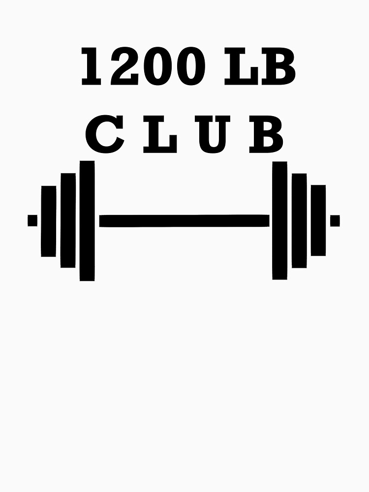"1200 lb club" Pullover Hoodie for Sale by jhguitars | Redbubble