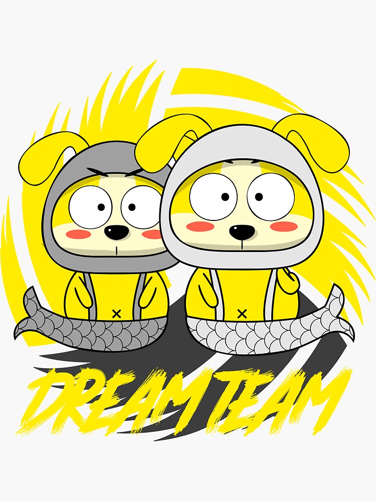 "Dream Team" Sticker for Sale by cmy151 | Redbubble