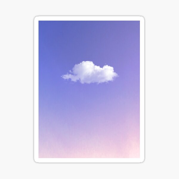 "Dreamy Cloud Aesthetic" Sticker for Sale by raymarz | Redbubble